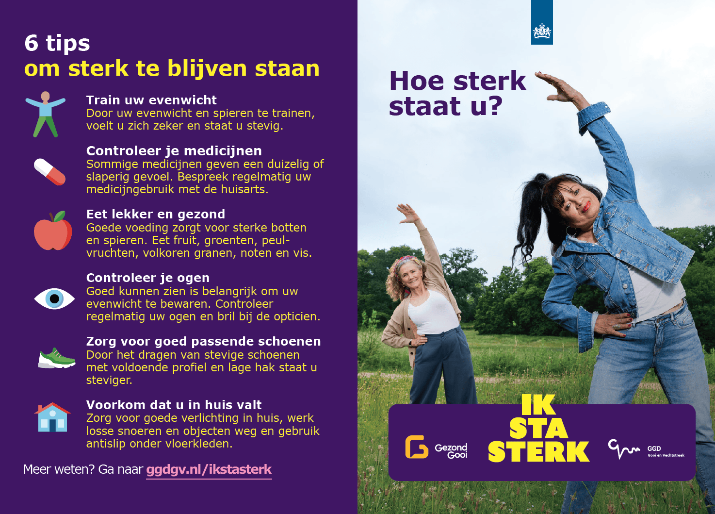 Materialen Week van de Valpreventie | GGD